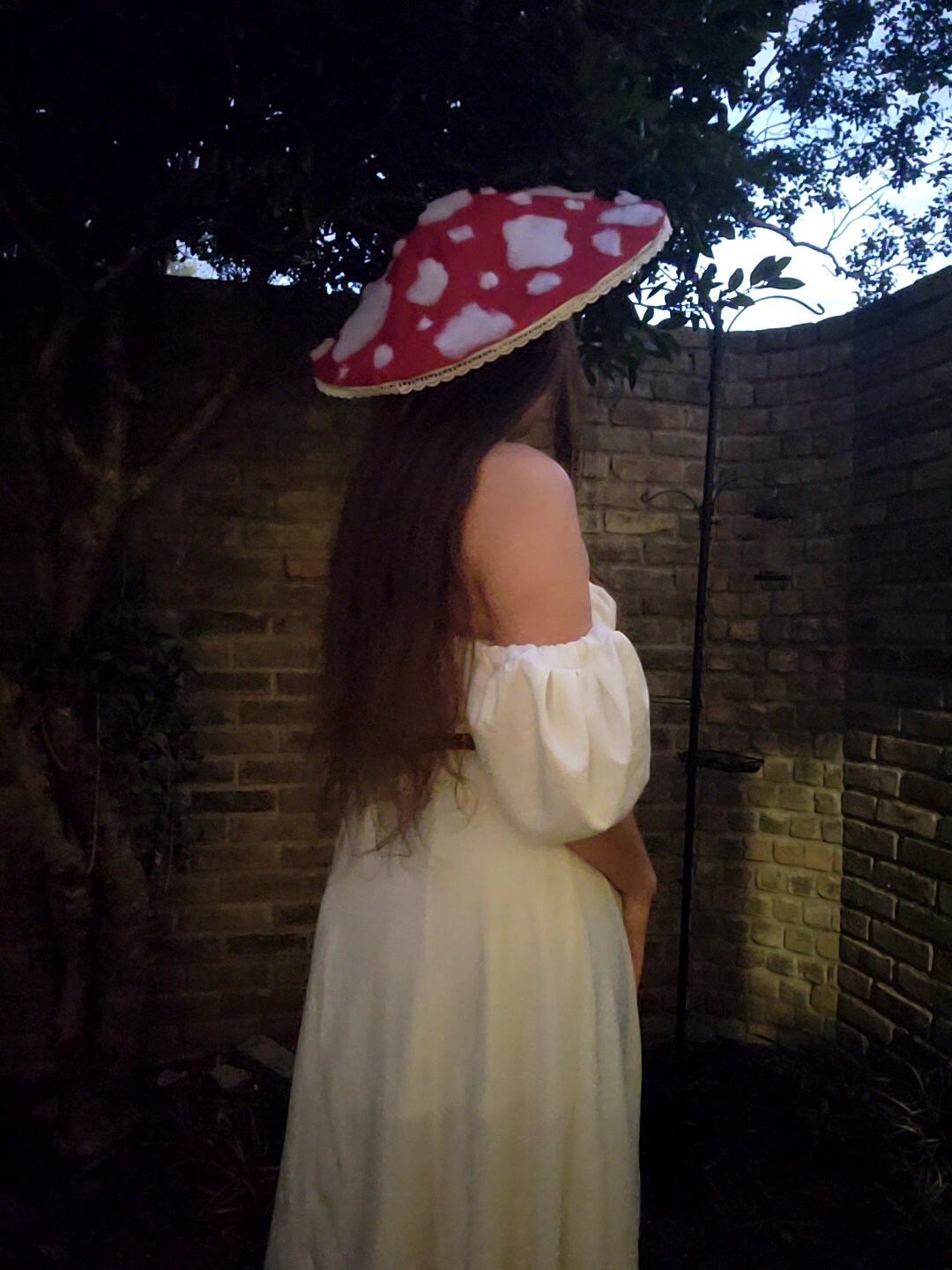 Amanita Muscaria Red Mushroom Shroom Hat, Halloween Rave Festival ...