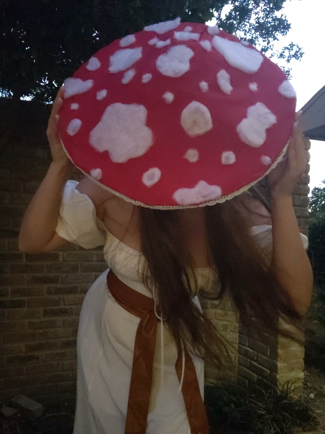 Amanita Muscaria Red Mushroom Shroom Hat, Halloween Rave Festival ...