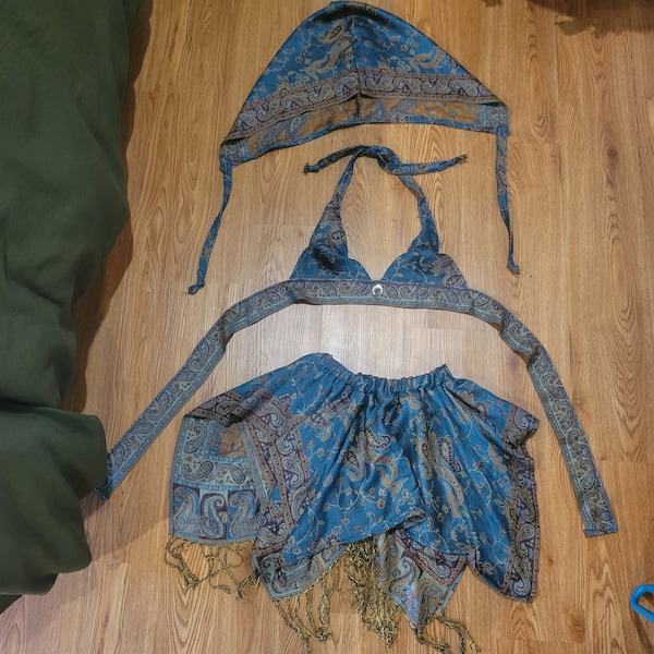 Rave Pashmina With Hood - Etsy