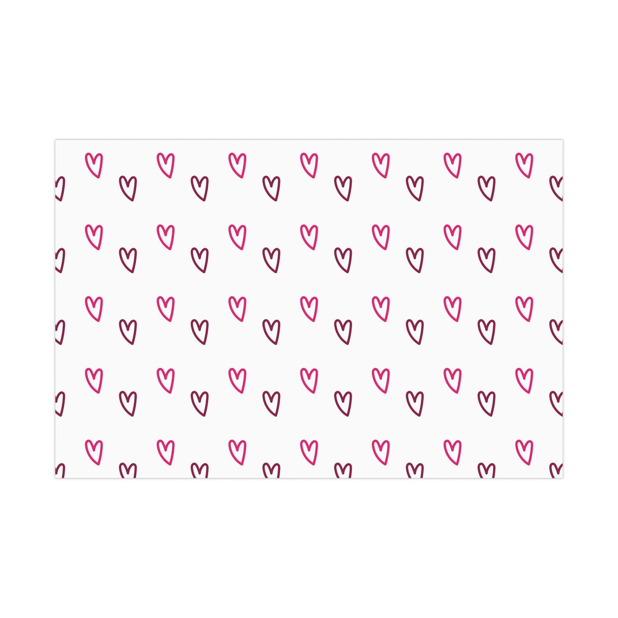 All Over Heart Gift Wrap Papers sold by Assemblage Automatic | SKU ...