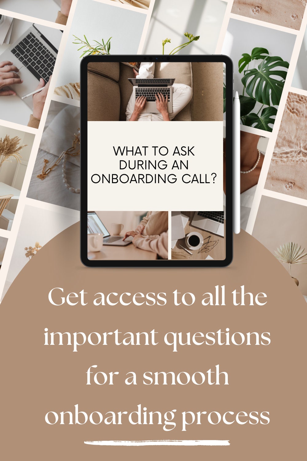 Onboarding A New Client | Onboarding Questions Template for Social ...