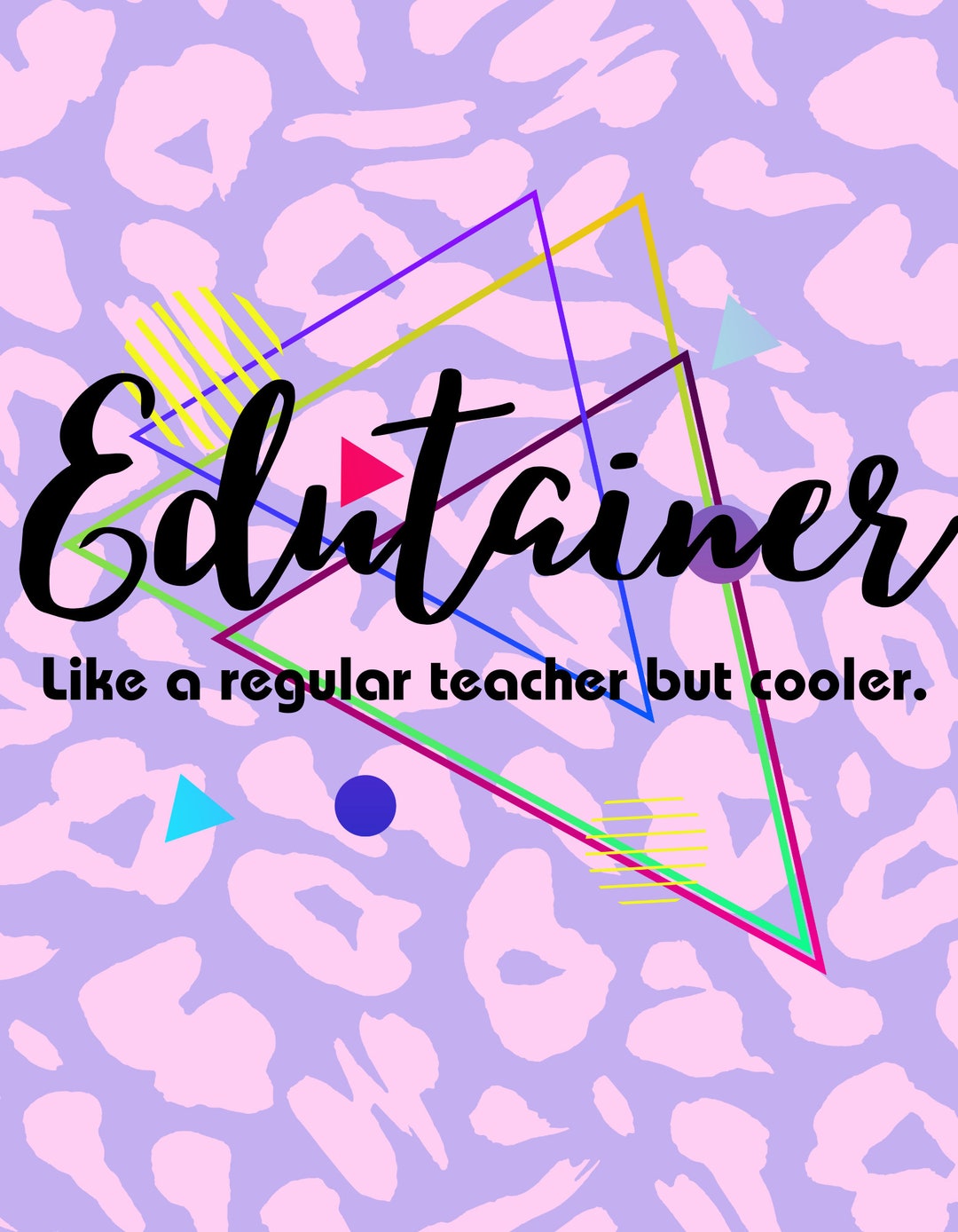 Edutainer SVG - Etsy