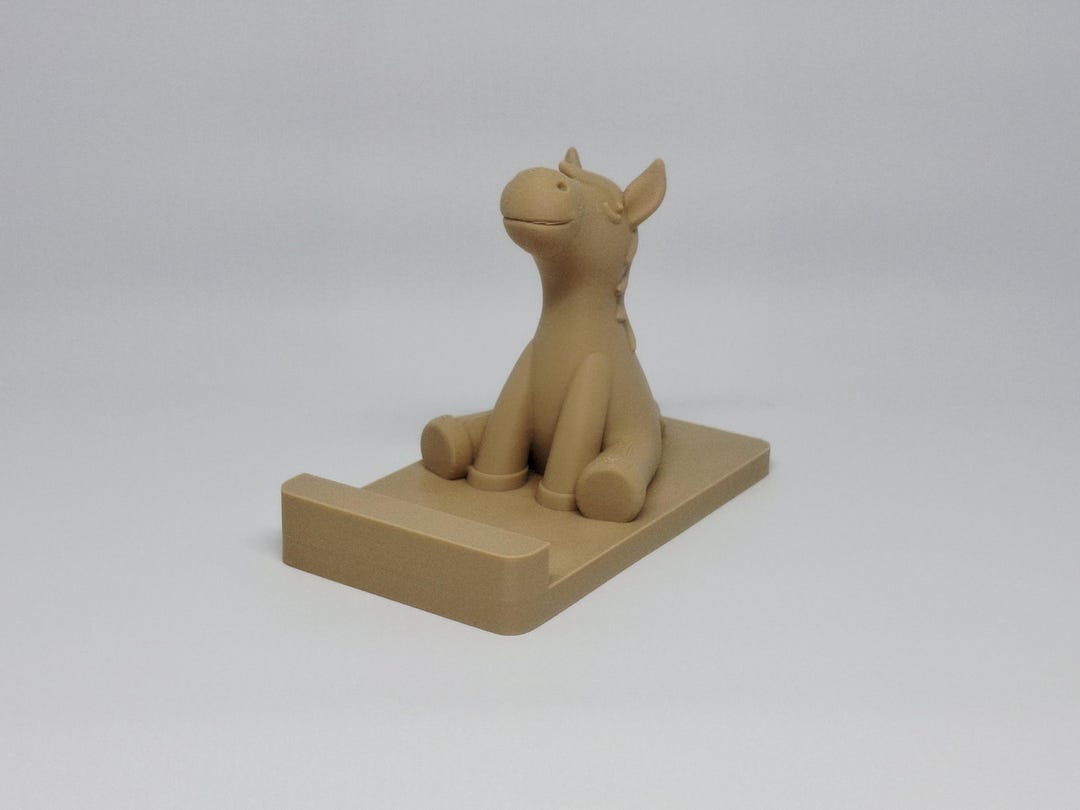 Kawaii Horse Phone Holder STL Stylized Desk Stand - Etsy