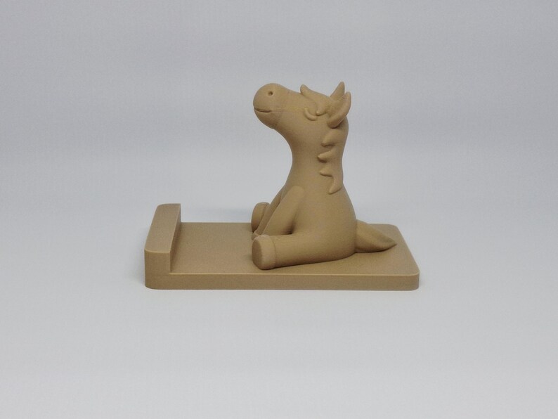 Kawaii Horse Phone Holder STL Stylized Desk Stand - Etsy