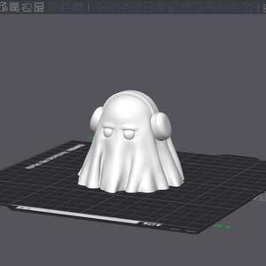 3D Print Model: Ghost With Headphones (STL + 3MF Files) - Etsy