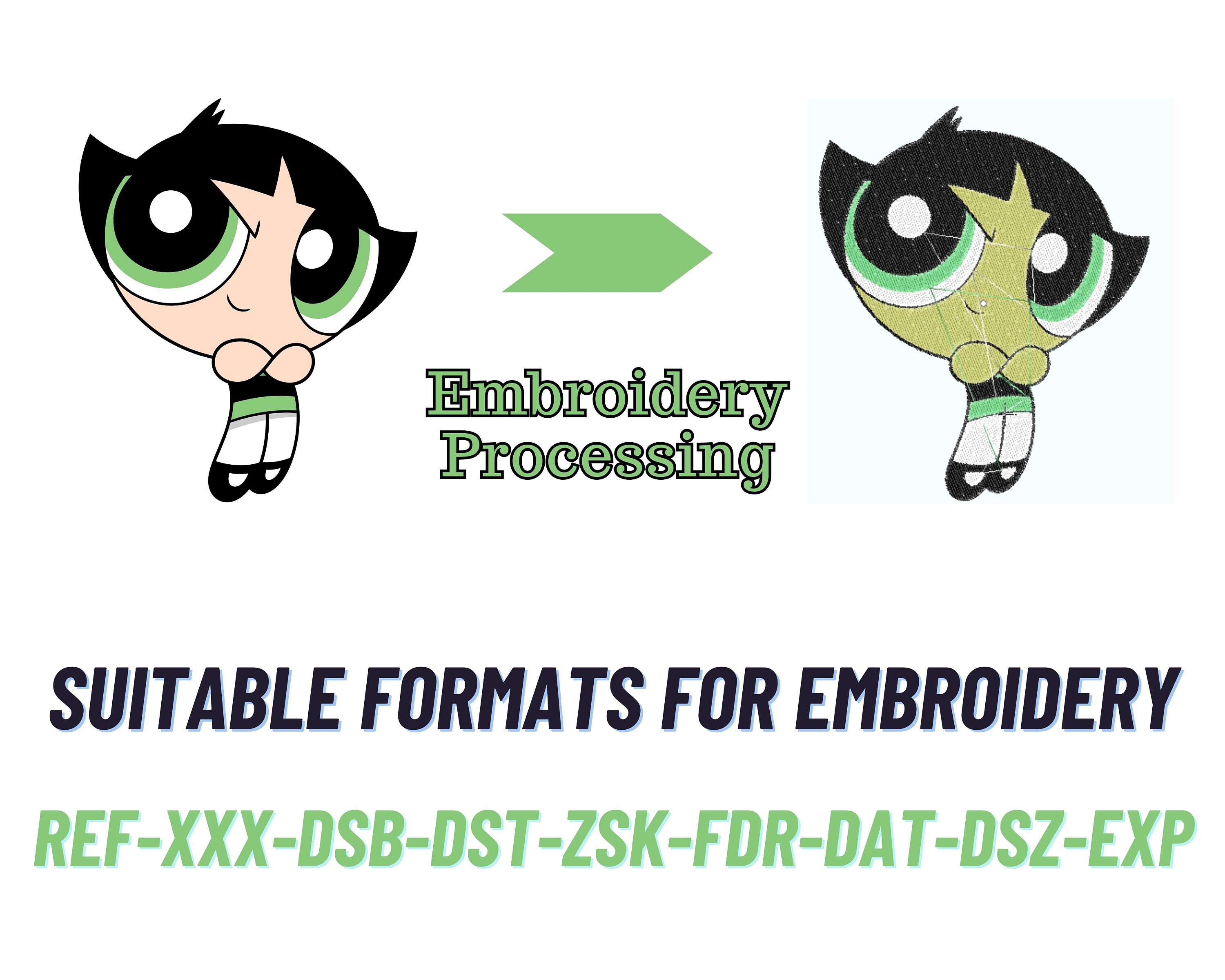 Buttercup Embroidery Design, Multiple Sizes (instant Download) - Etsy