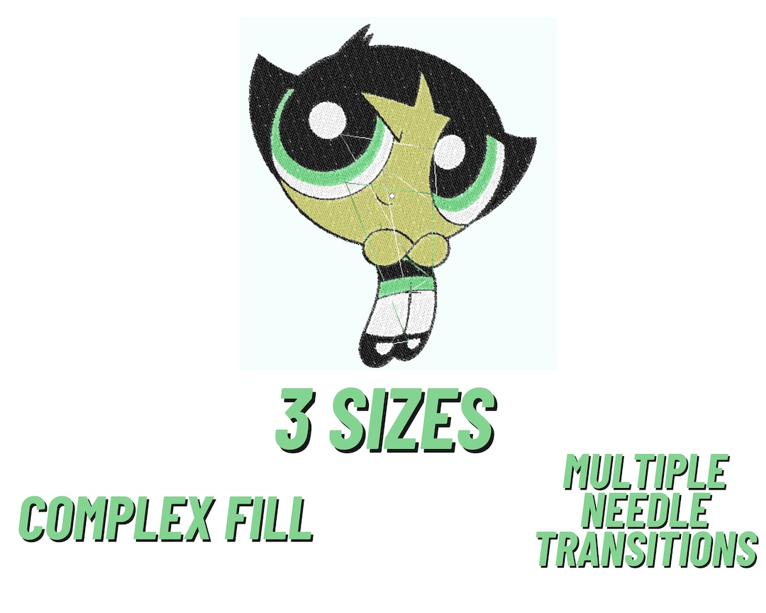 Buttercup Embroidery Design, Multiple Sizes (instant Download) - Etsy