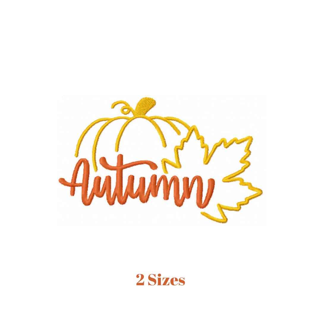 Autumn Time Embroidery Design - DIY Sewing Projects & Home Decor ...