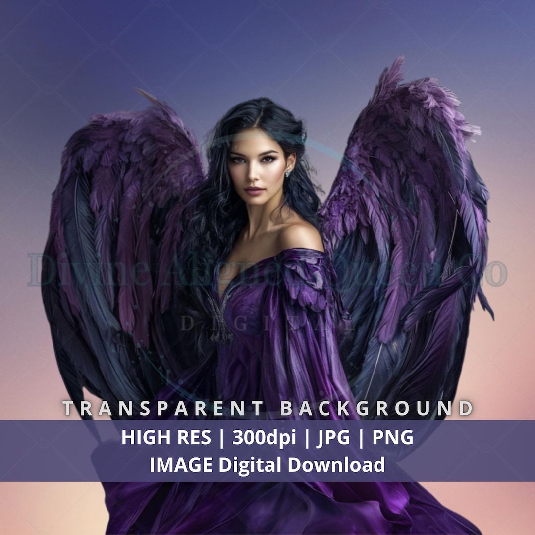 Archangel Zadkiel Female Illustration: Divine Feminine Sacred Art (PNG ...