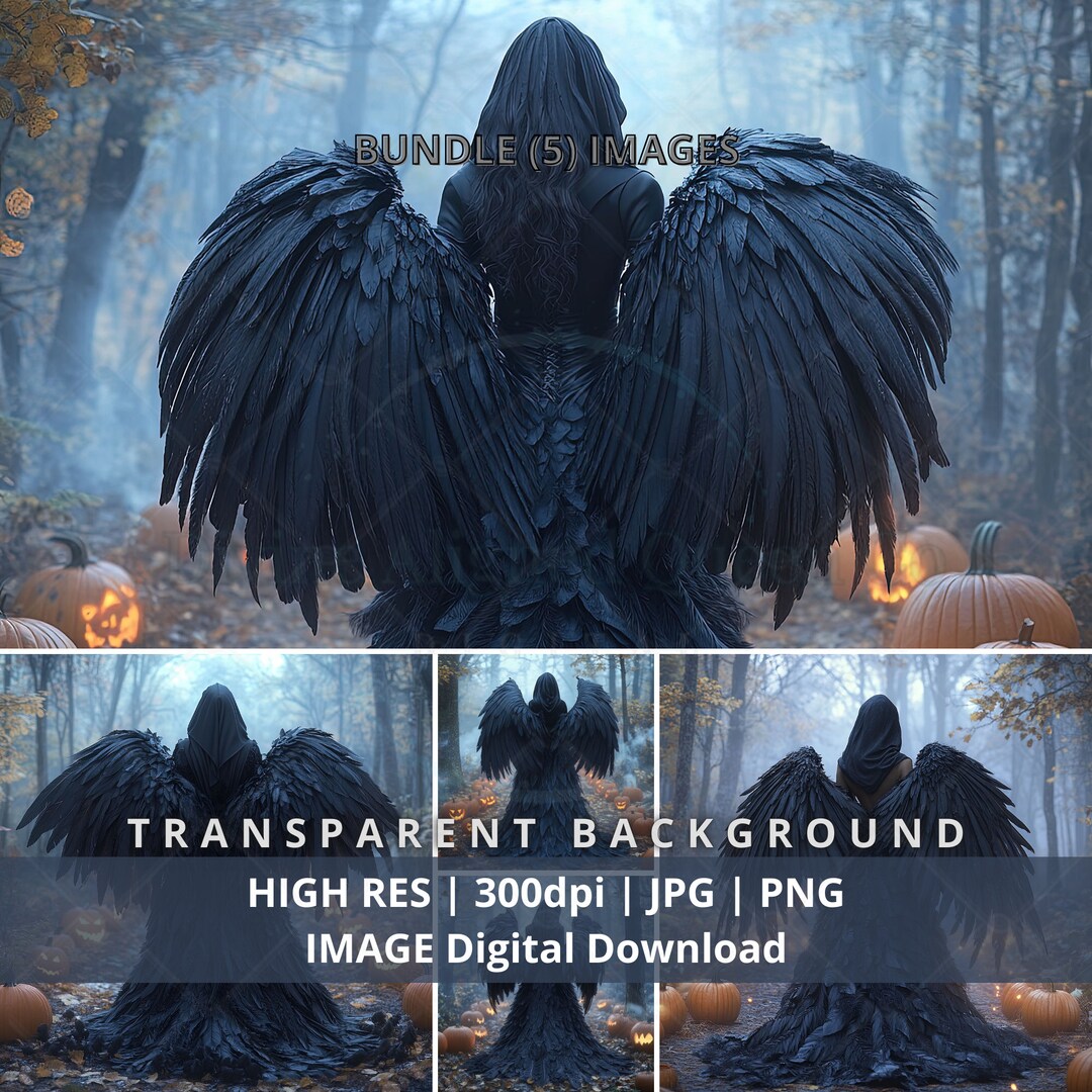 Mystical Gothic Queen Art Digital Image for DIY Craft, Wall Decor ...