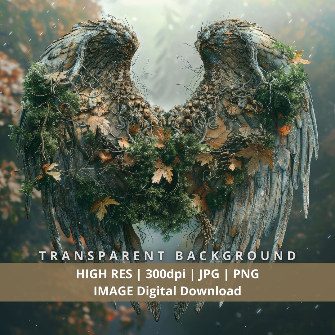 Celestial Angel Wings - Gaia Angel Wings, Divine Feminine Art, PNG JPG ...