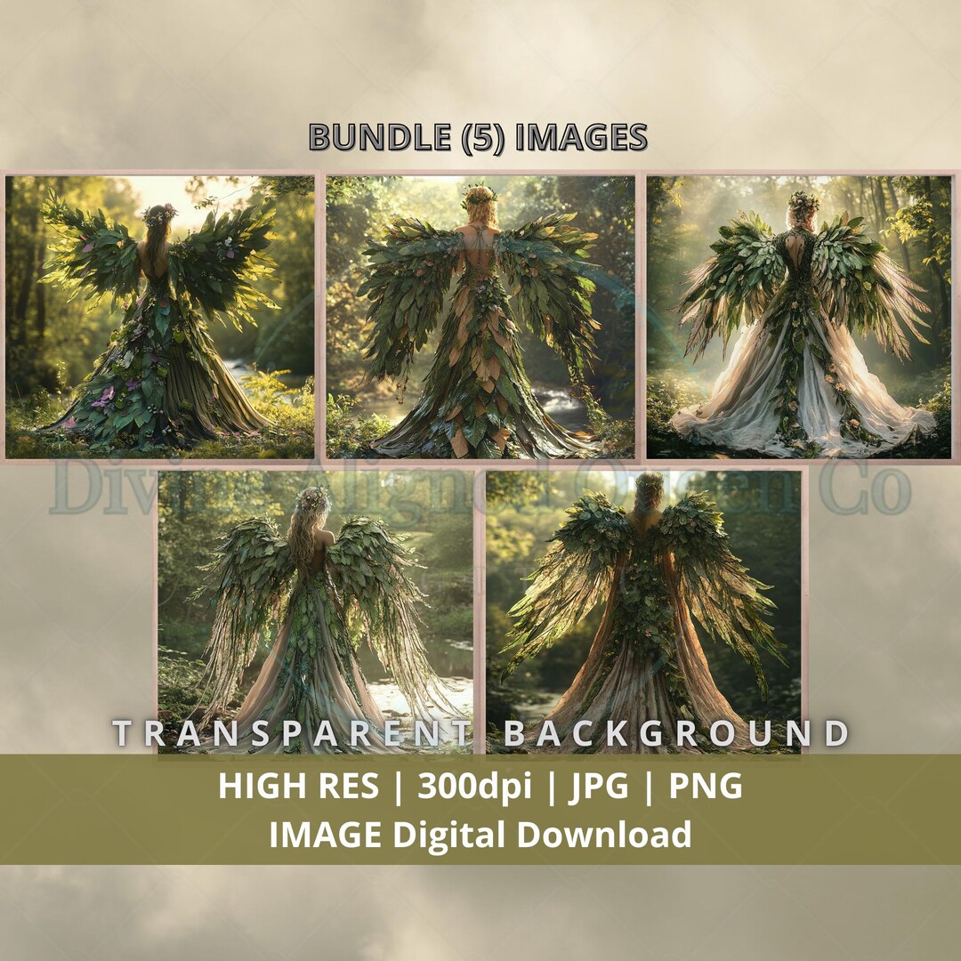 Earth Angel Goddess, Mother Gaia Queen, Art Digital Image for DIY ...