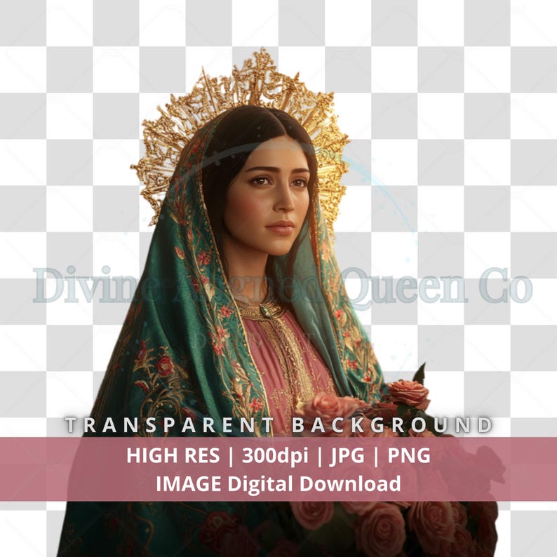 Our Lady of Guadalupe Portrait: Divine Feminine Art (digital Download ...