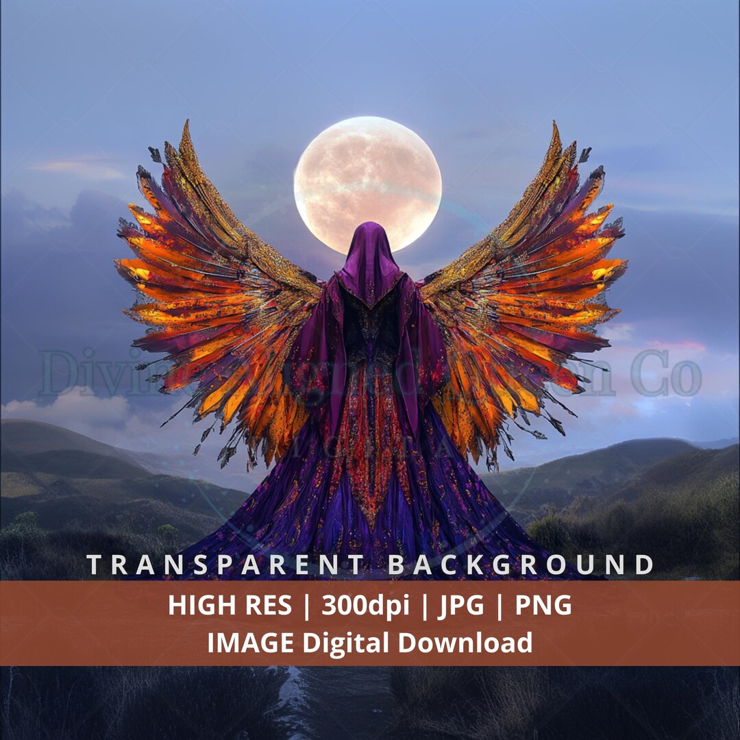 Sagittarius Goddess Art Print: Lunar Angel, Divine Feminine (digital ...