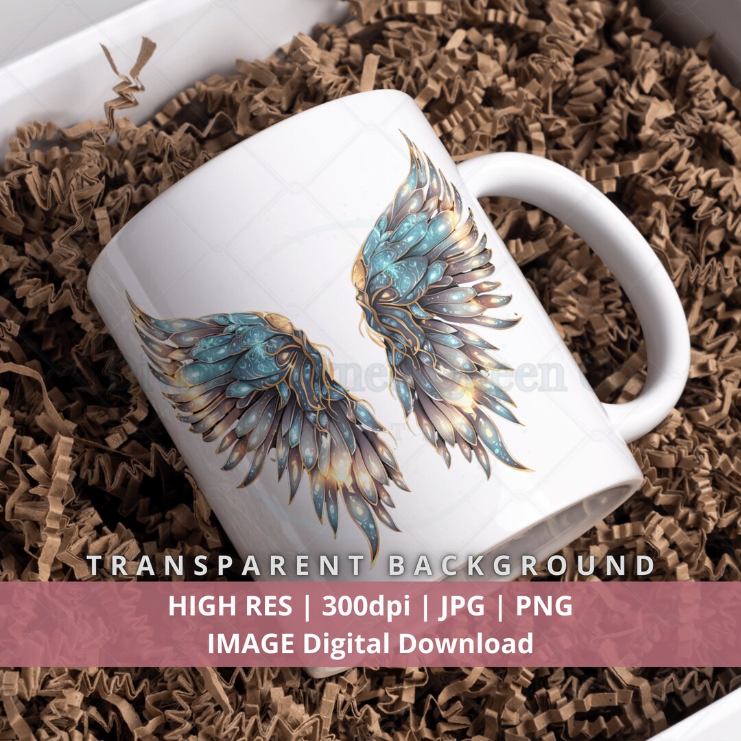 Celestial Angel Wings - Mystic Dawn Angel Wings, Divine Feminine Art ...