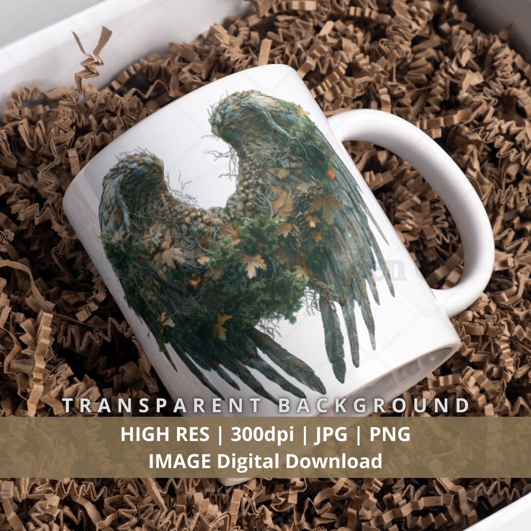 Gaia Angel Wings: Celestial Divine Feminine Art (PNG JPG Digital Image ...