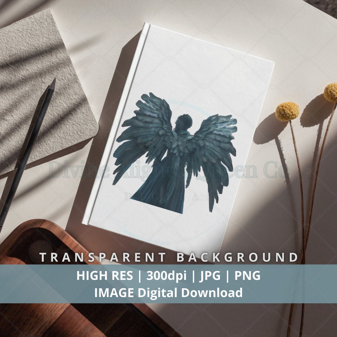 Guardian Angel of Shadow, Divine Feminine Art, PNG JPG Digital Image ...
