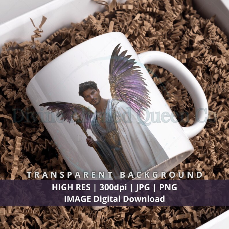 Archangel Metatron Art: Spiritual Digital Image (PNG JPG) - Etsy Canada