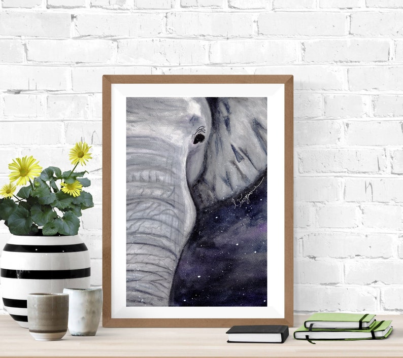 Elephant Art Instant Digital Download - Etsy