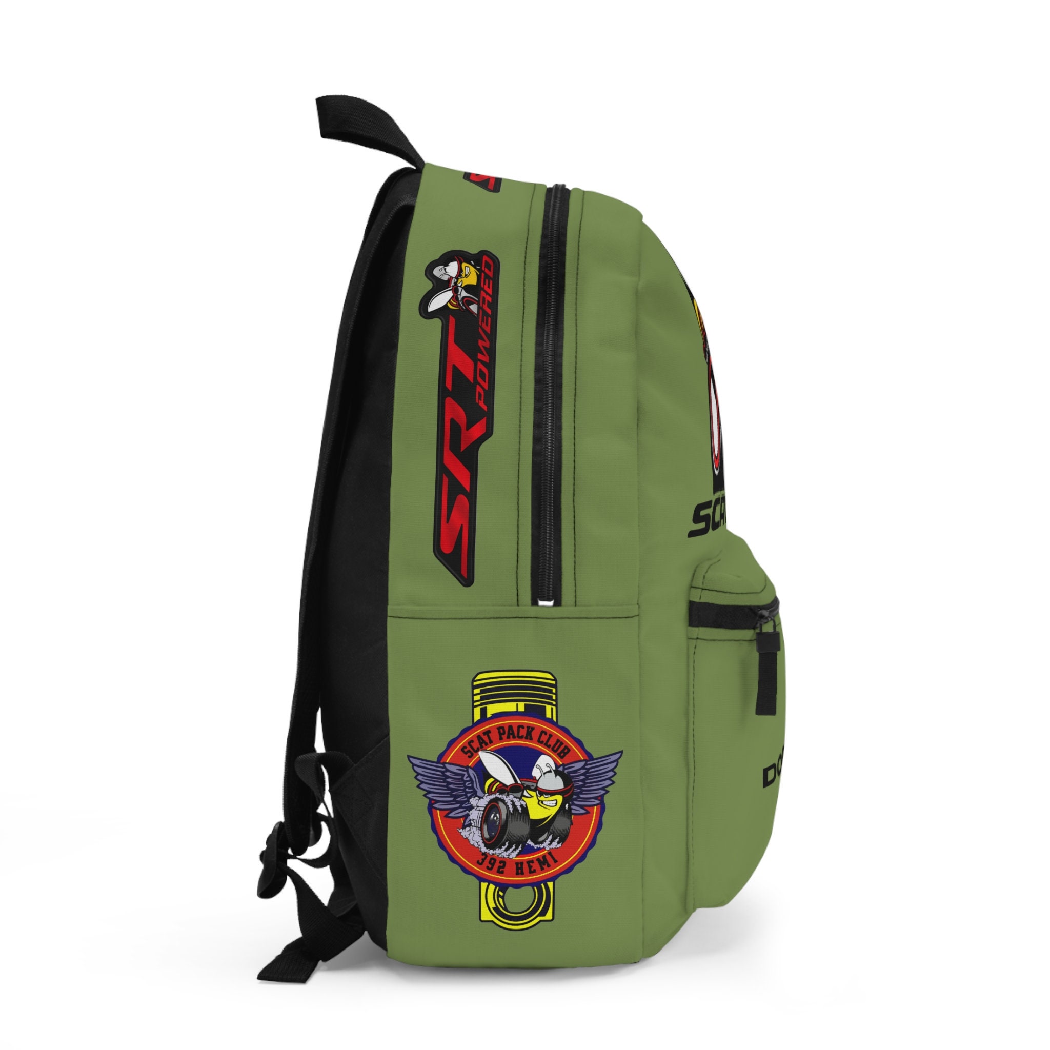 F8 Green Dodge SRT Scat Pack Backpack, Scat Pack Backpack, Scat Pack ...