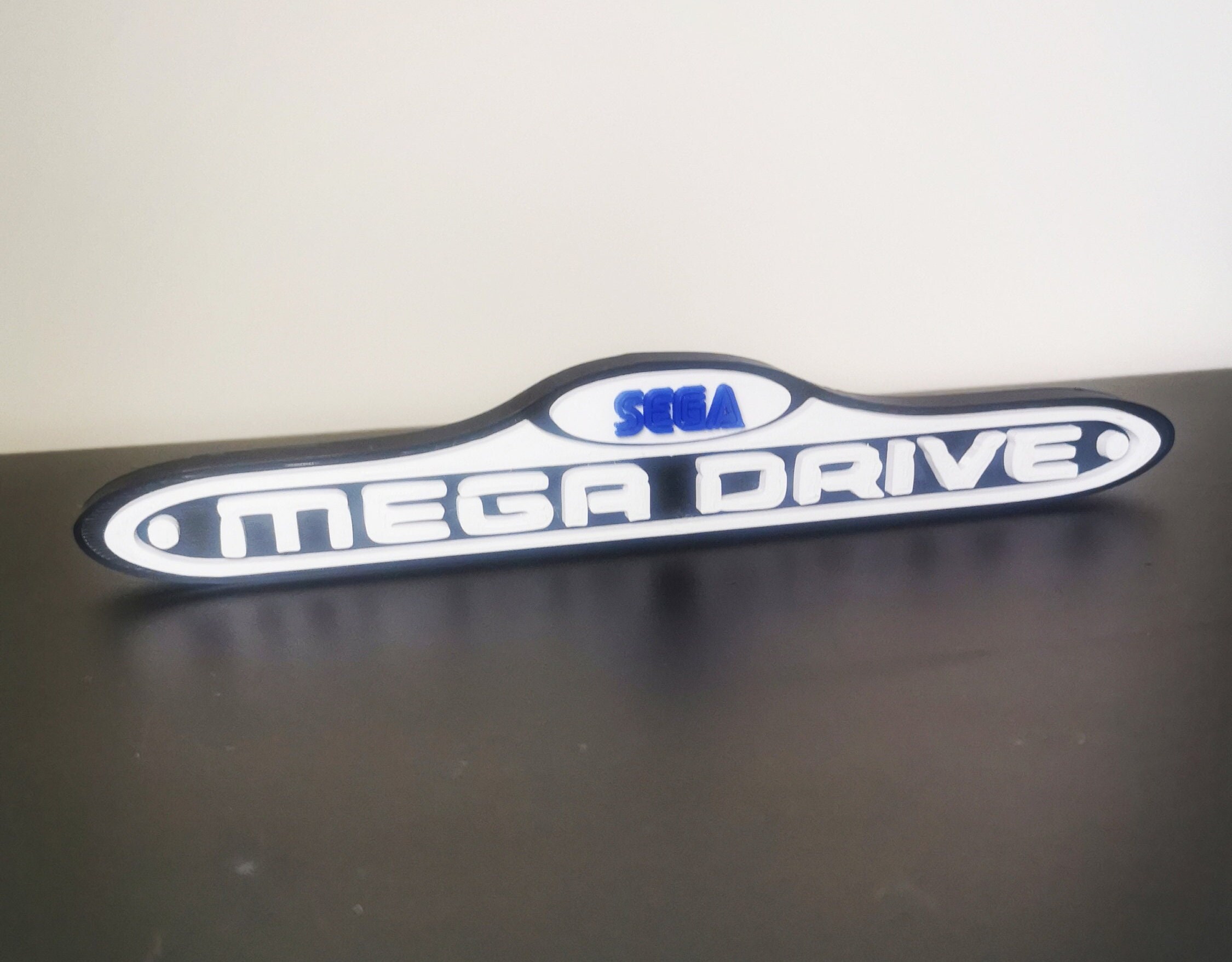 Sega Mega Drive Logo 3D Printed - Etsy