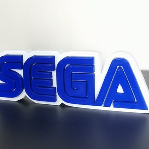 SEGA 3D Printed Logo - Etsy