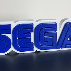 SEGA 3D Printed Logo - Etsy