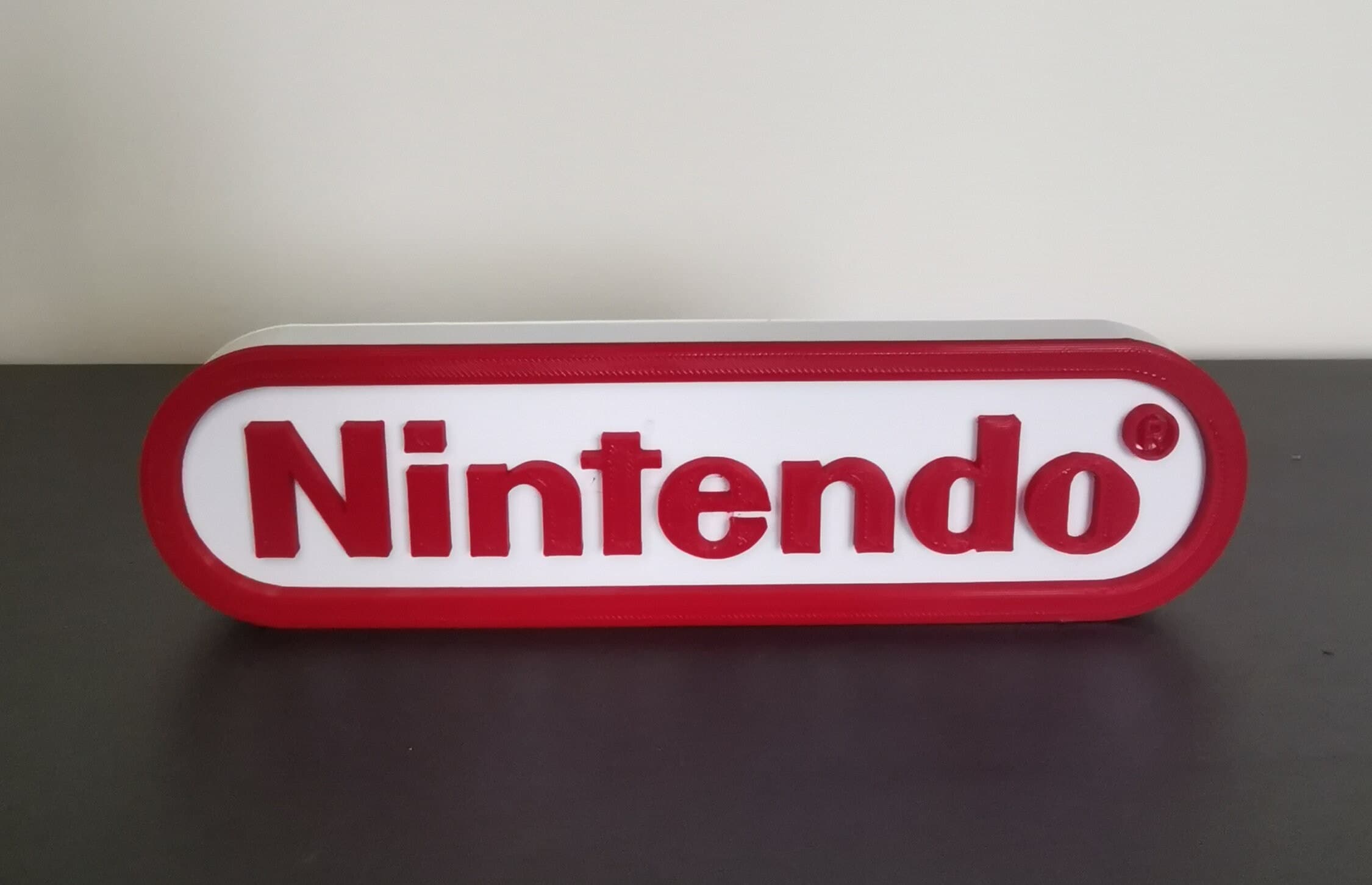 Nintendo 3D Printed Logo Fan Art - Etsy