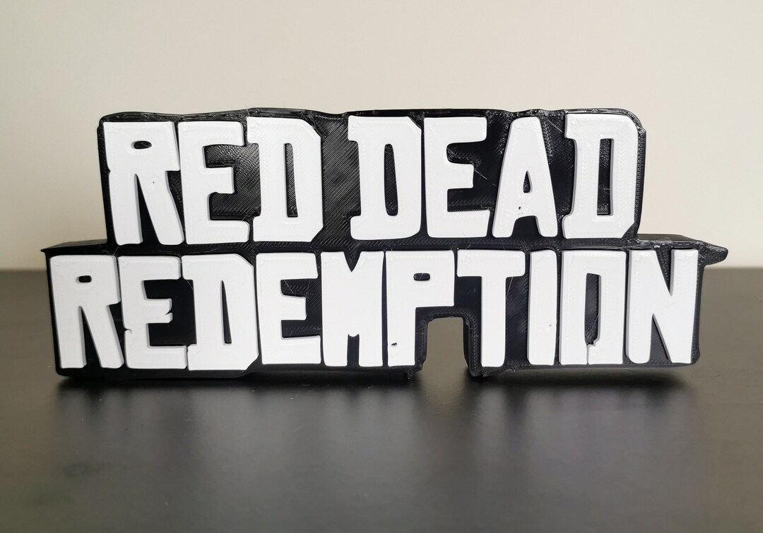 Red Dead Redemption 3D Printed Logo - Etsy