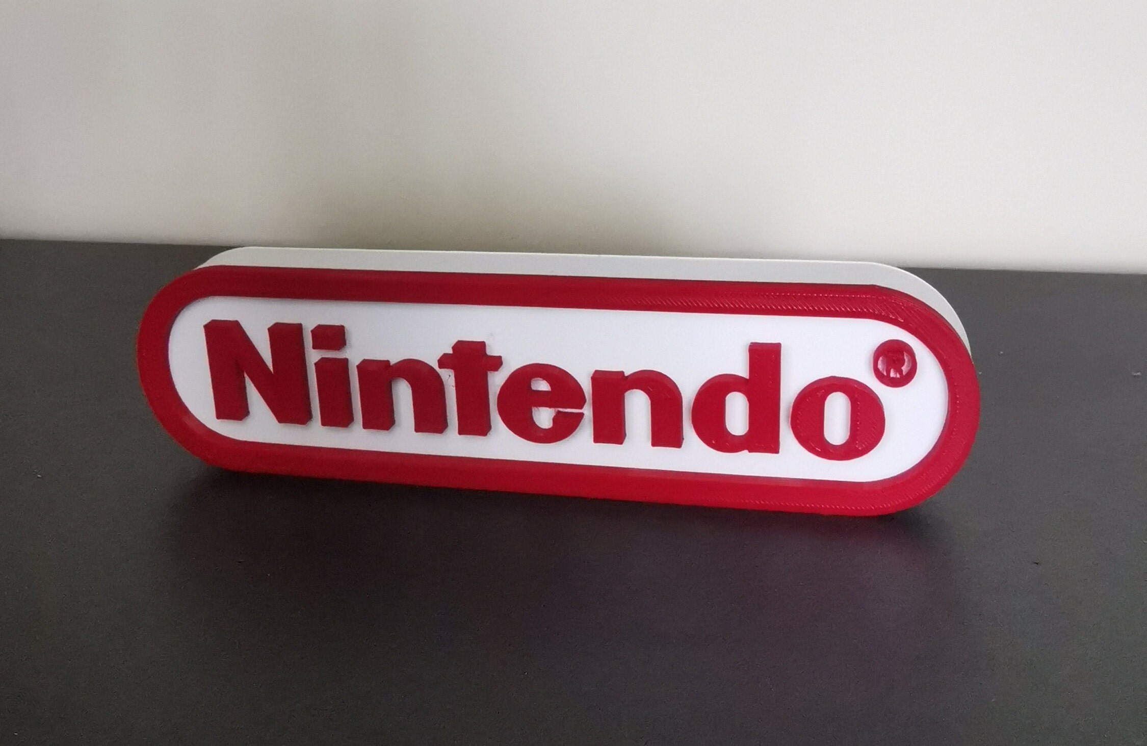 Nintendo 3D Printed Logo Fan Art - Etsy