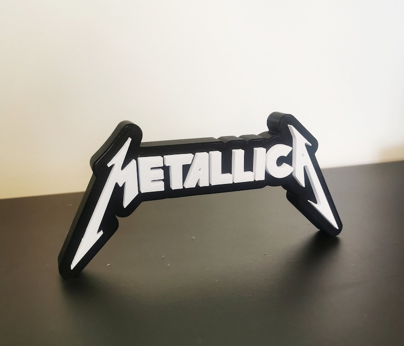 Metallica 3D Printed Logo - Etsy