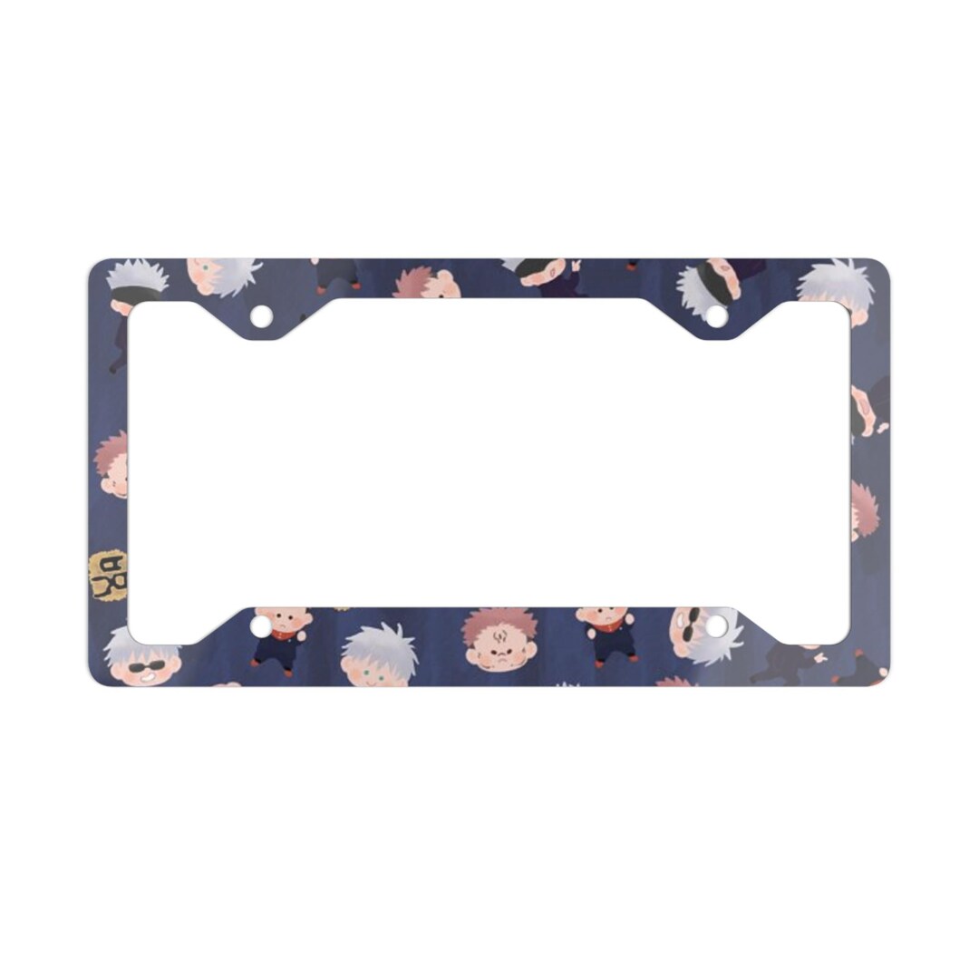 Juju Metal License Plate Frame - Etsy