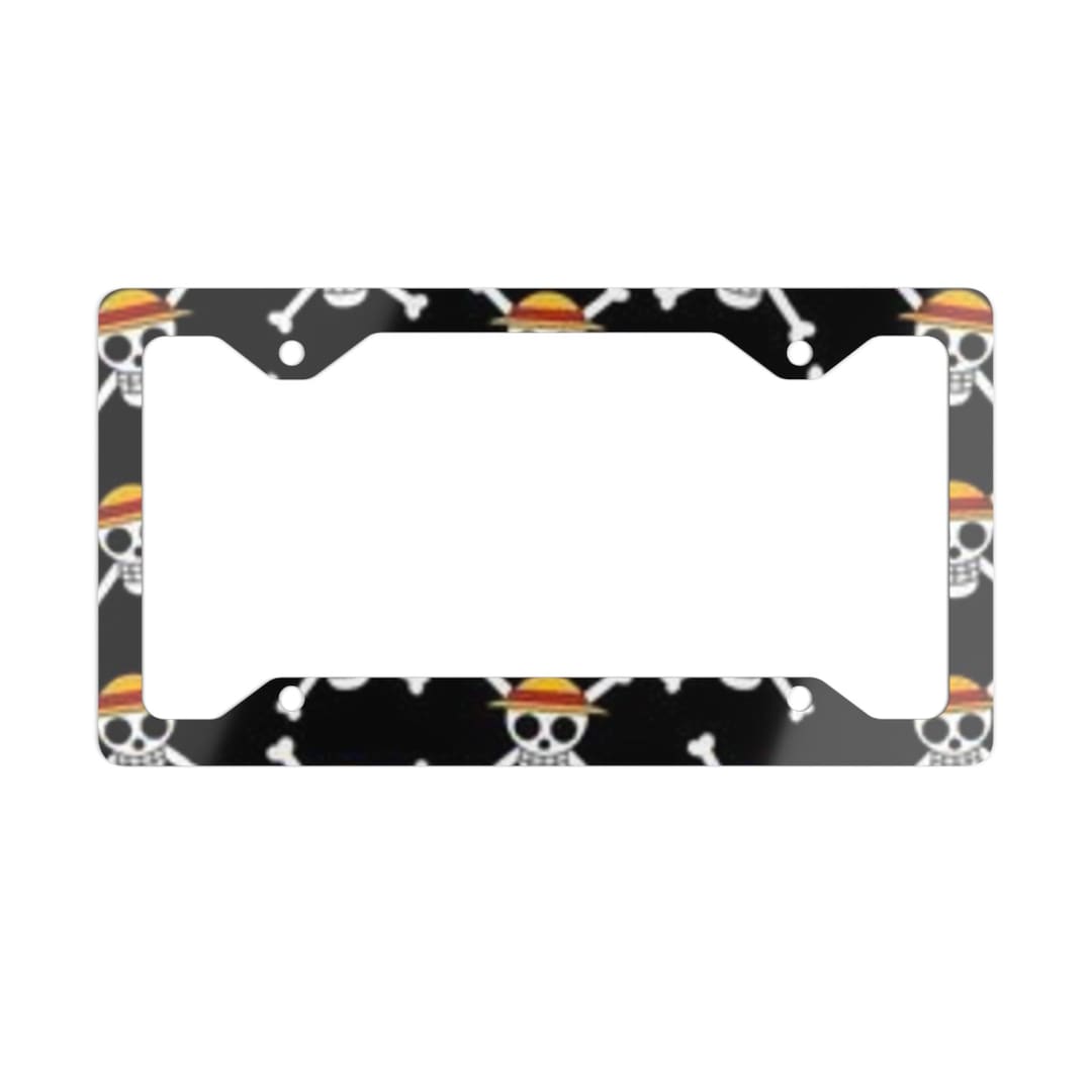 Jolly Metal License Plate Frame - Etsy