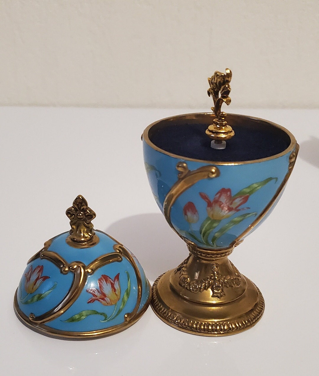 Maison Fabergé Egg Music Box - Etsy
