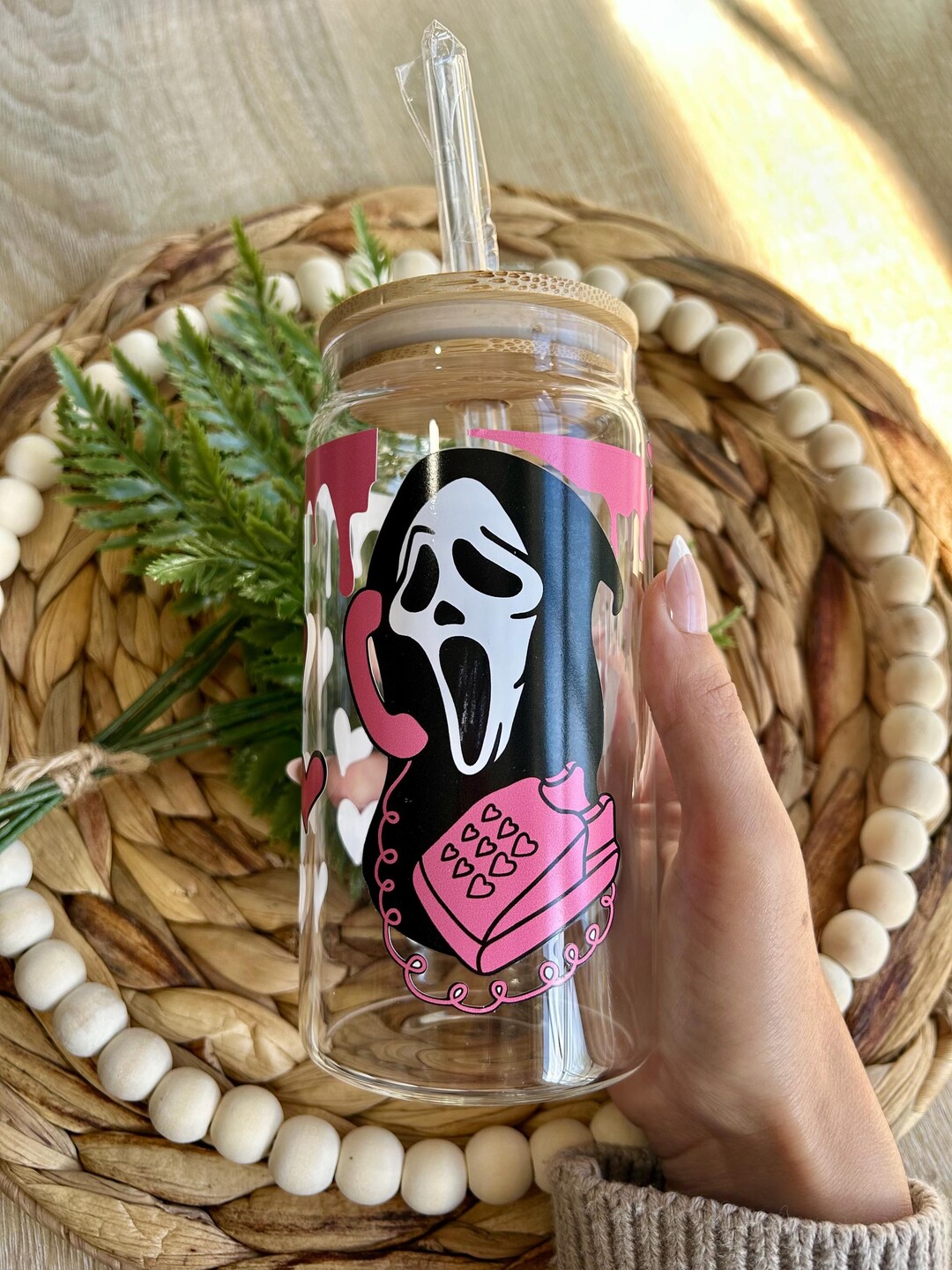 Horror Themed Glass Cups || Multiple Options - Etsy