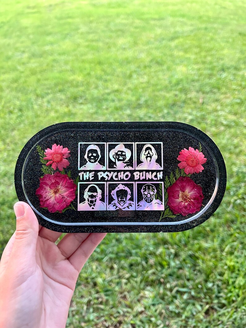 Horror Decorative Trays || Resin Trays || Multiple Sizes - Etsy