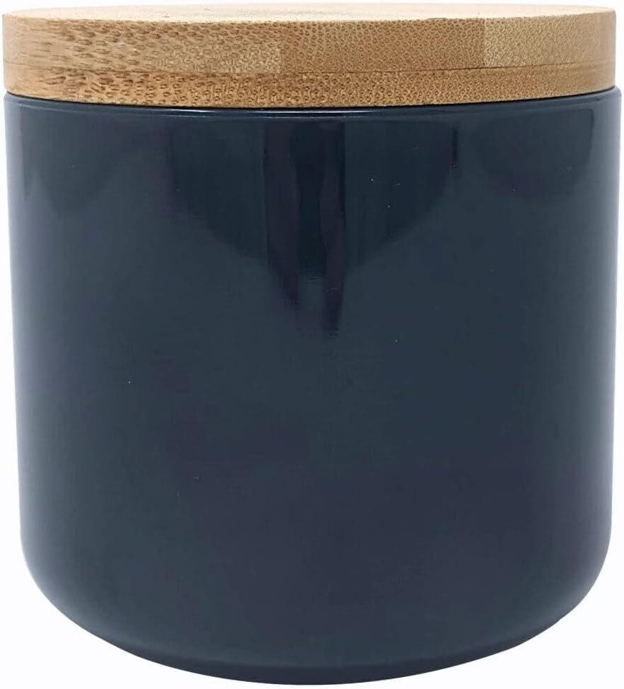 Mantraraj Bamboo Trinket Storage Pot Organiser Kitchen Bathroom Garden ...