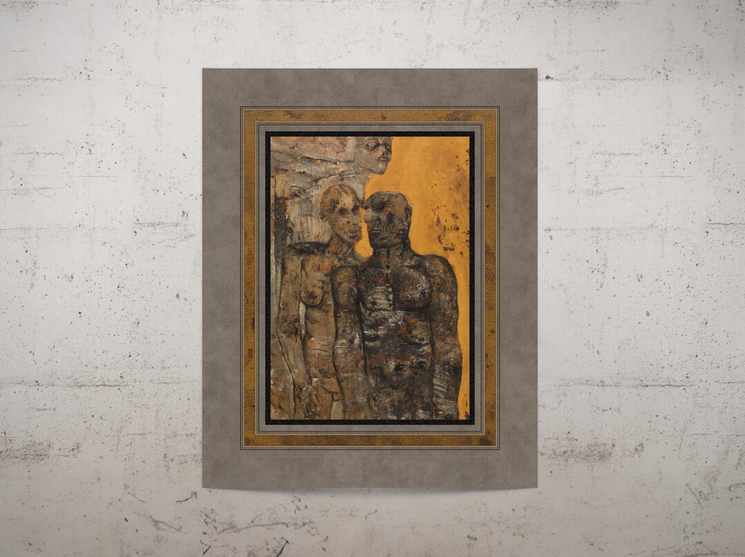 The Stone Age Fine Art Print, Frits Van Den Berghe, Downloadable Fine ...