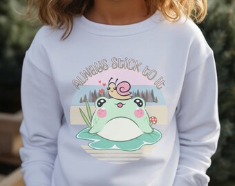 Anime Girl Frog Shirt, Pastel Goth, Grunge Aesthetic, Japanese Fashion ...