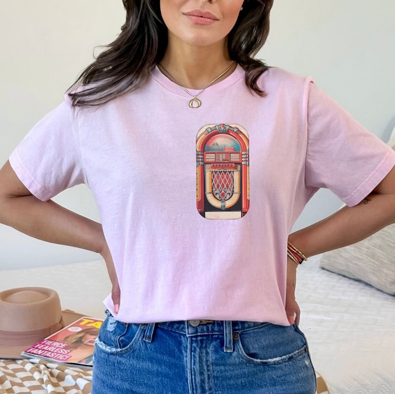 Retro 1950's Diner Tshirt, Milkshake Shirt, Mid Century Modern Shirt ...