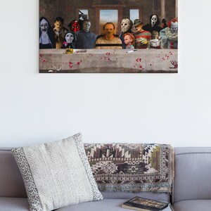 Horror Movie Icons Last Supper - Etsy