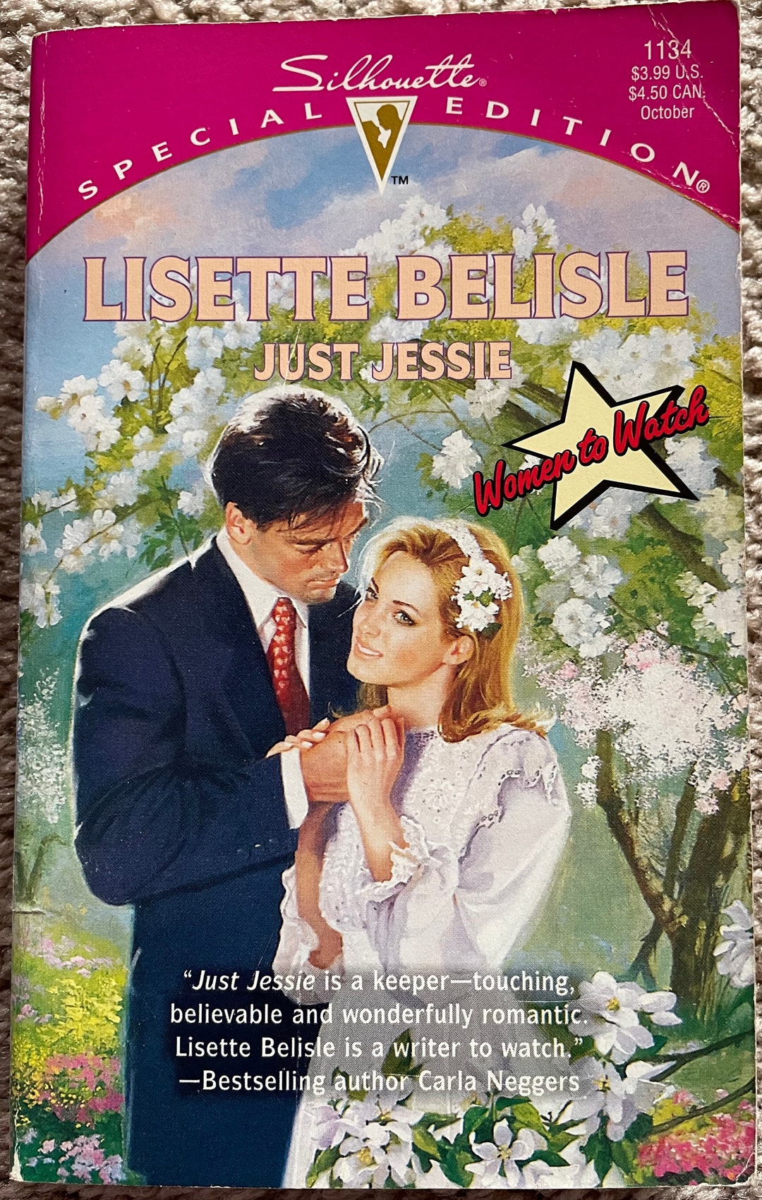1997 Just Jessie by Lisette Belisle Book - Etsy