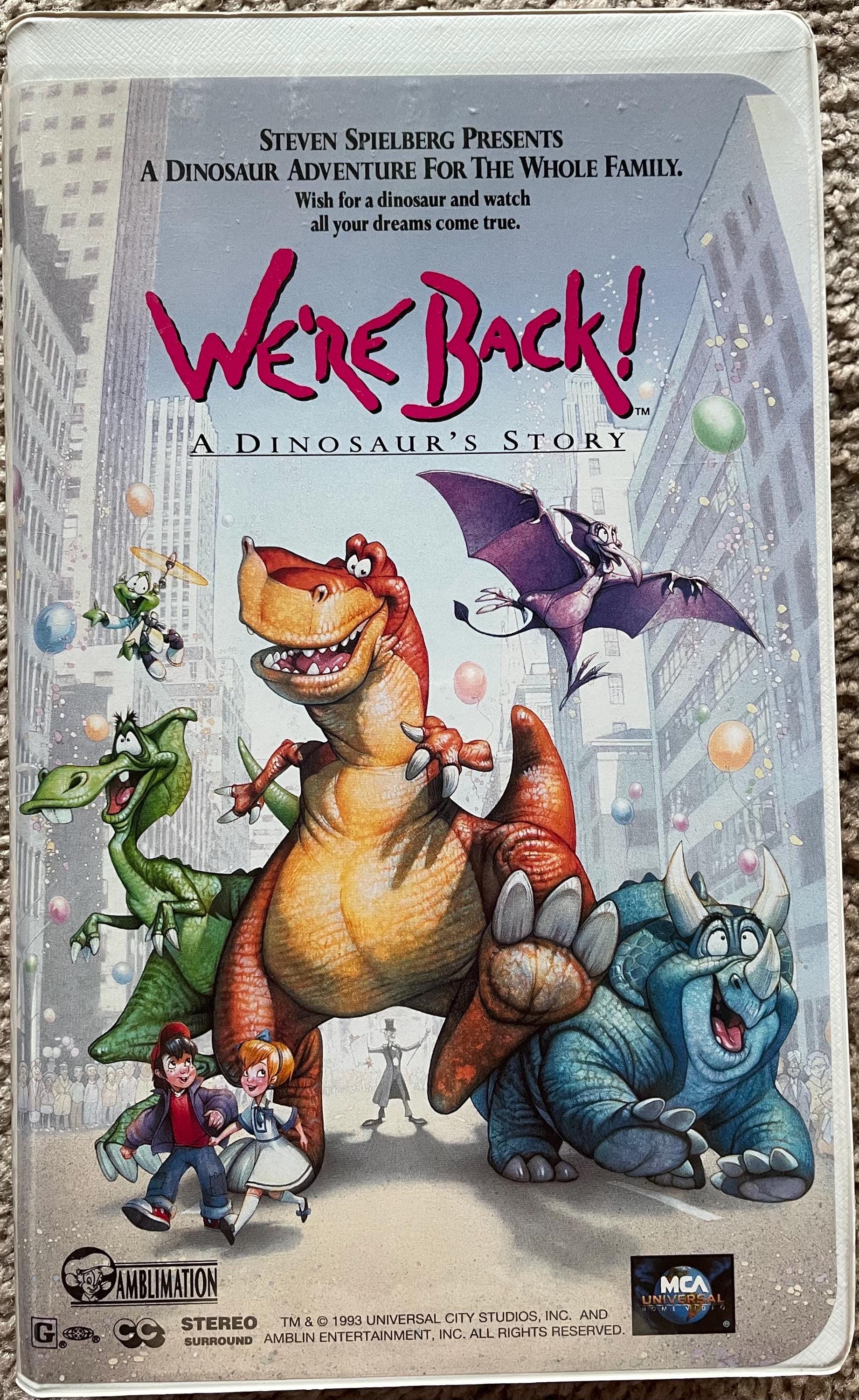 1993 Were Back VHS John Goodman - Etsy