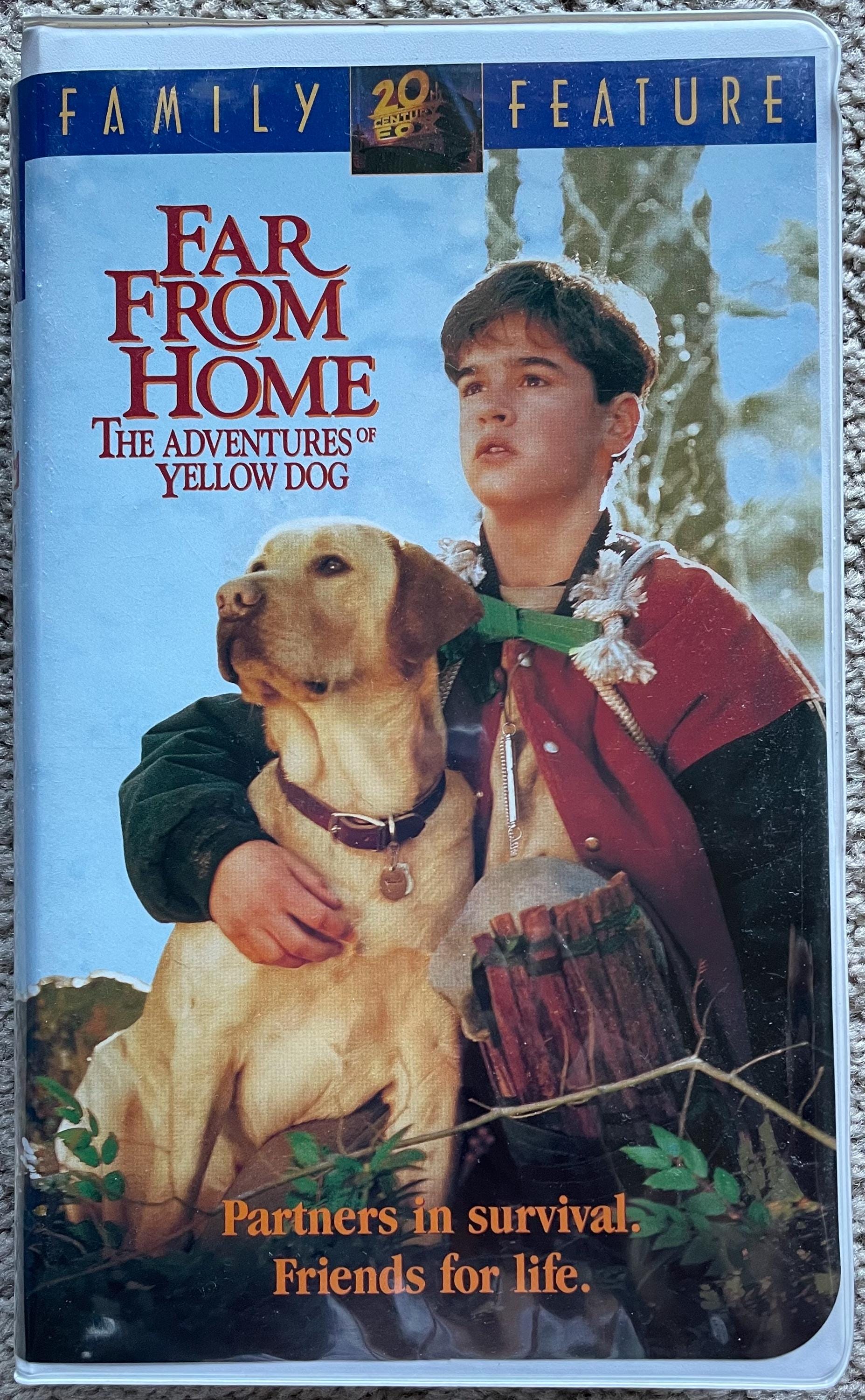 1995 Far From Home the Adventures of Yellow Dog VHS Jesse Bradford - Etsy