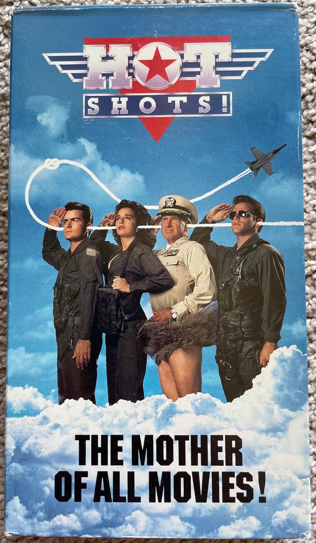 1991 Hot Shots VHS Lloyd Bridges - Etsy