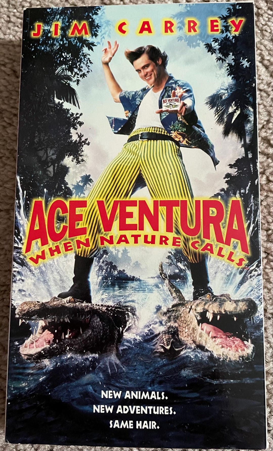 1995 Ace Ventura: When Nature Calls VHS Jim Carrey - Etsy