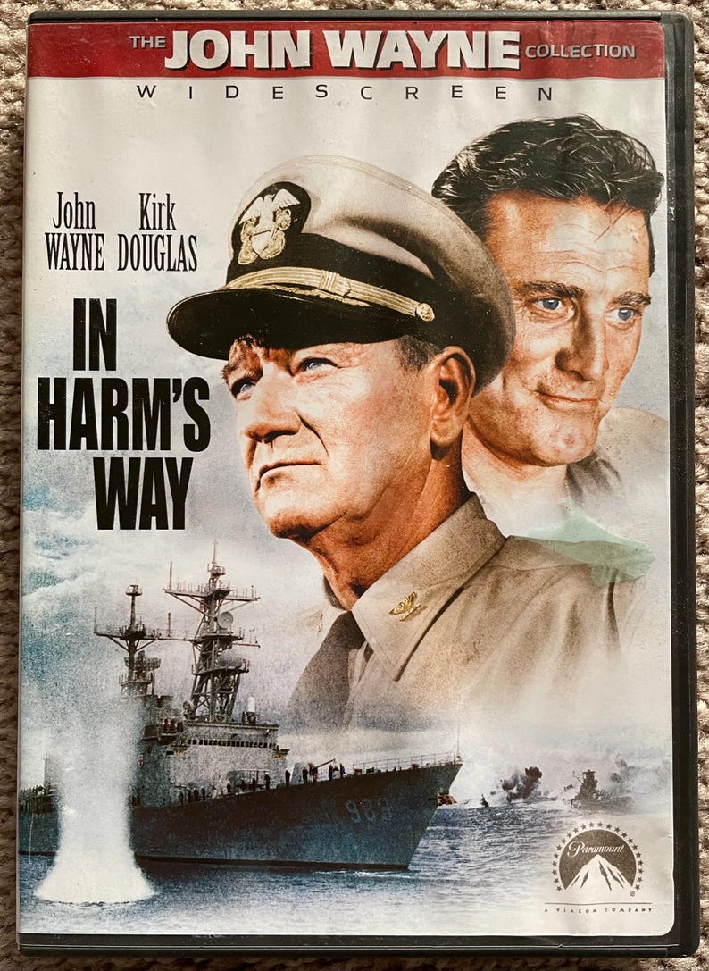 1965 in Harm’s Way DVD John Wayne - Etsy