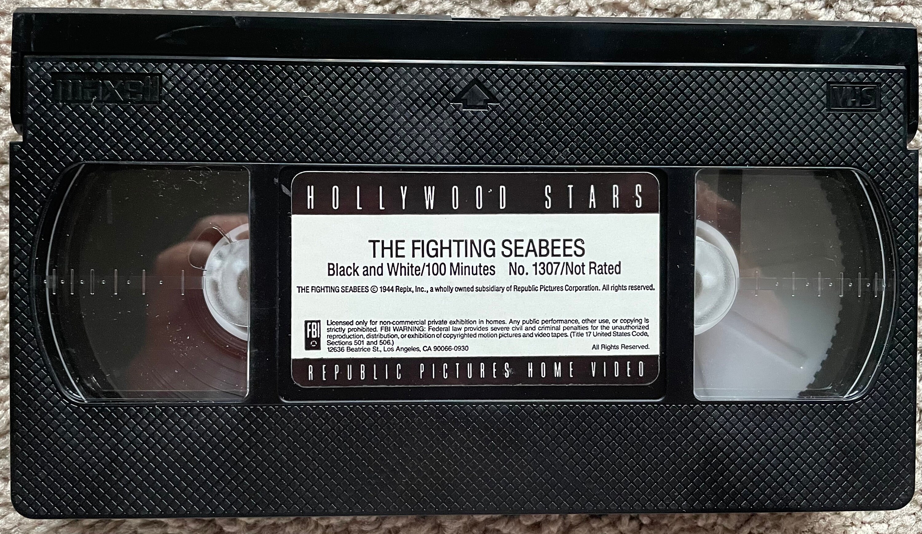 1944 the Fighting Seabees VHS John Wayne - Etsy