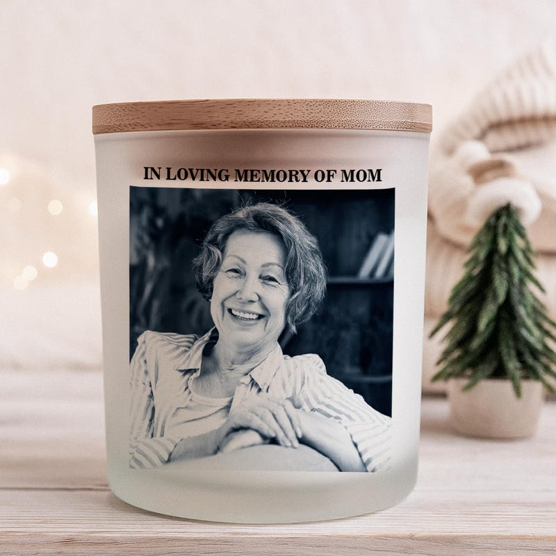 Memorial Engraving Candle - Etsy