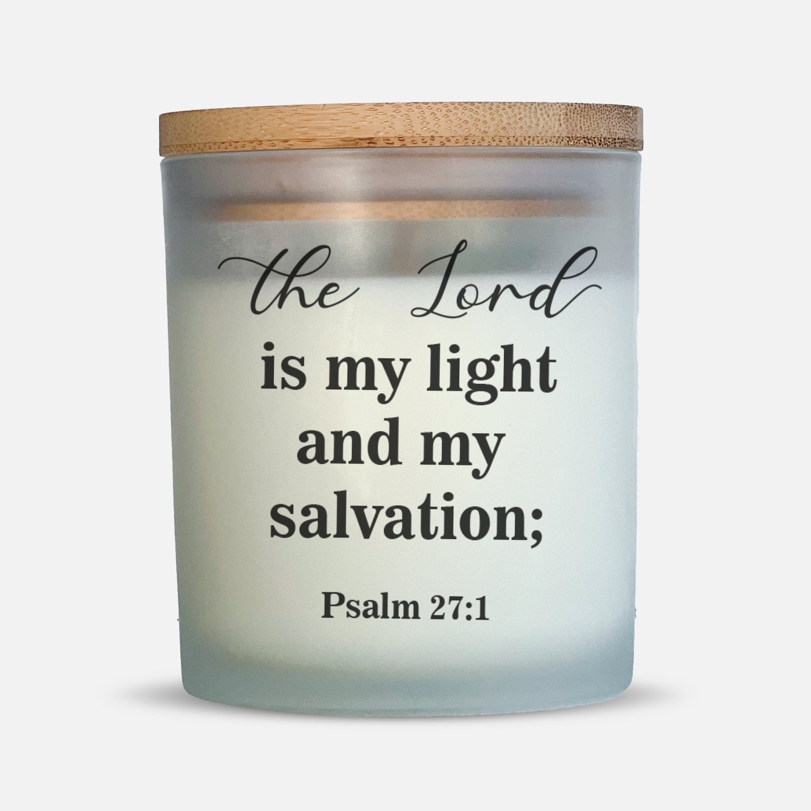 Personalized Bible Verse Candle, Custom Christian Scripture Gift ...